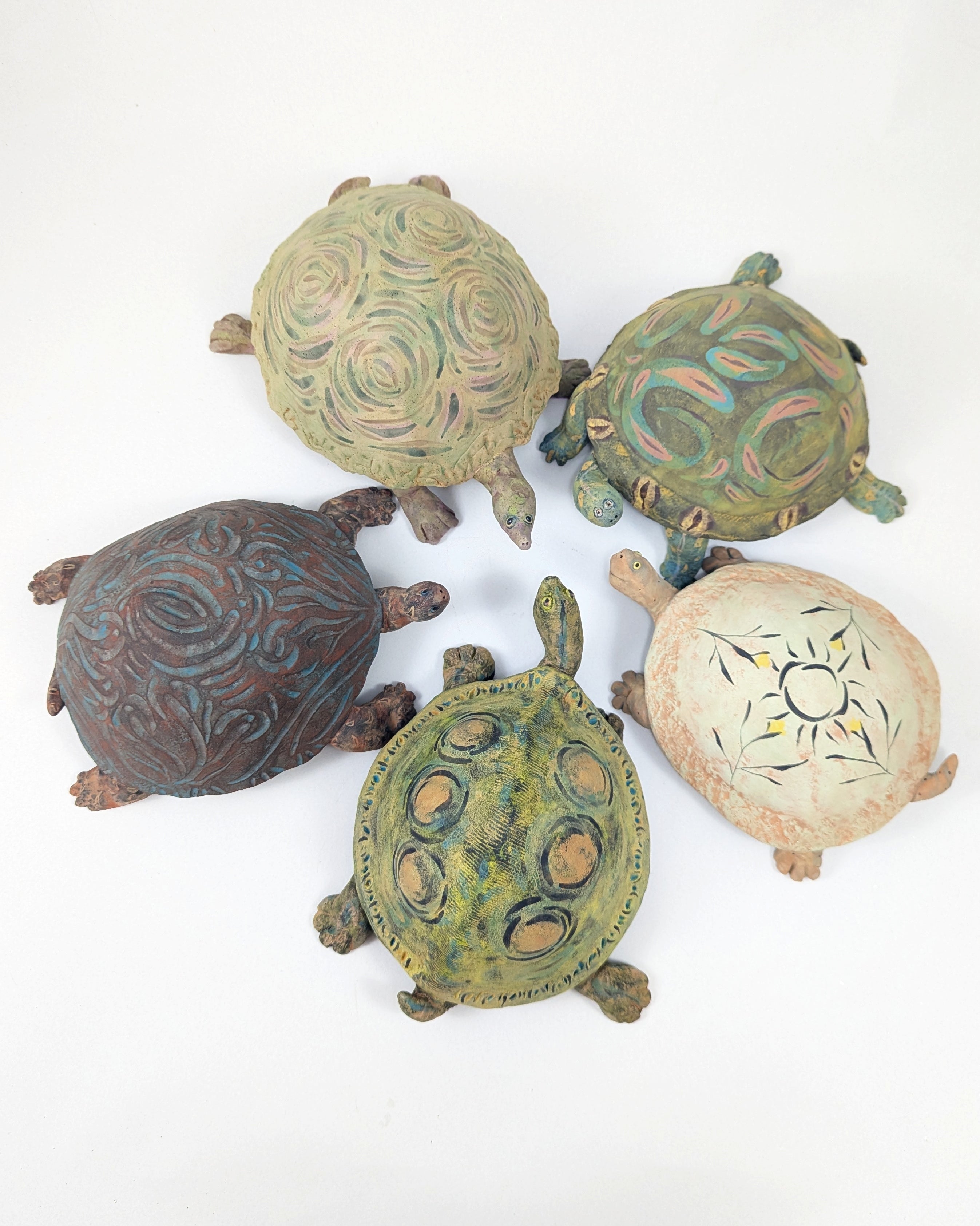 Turtle & Tortoise Sculptures – Zeber-Martell Gallery & Clay Studio